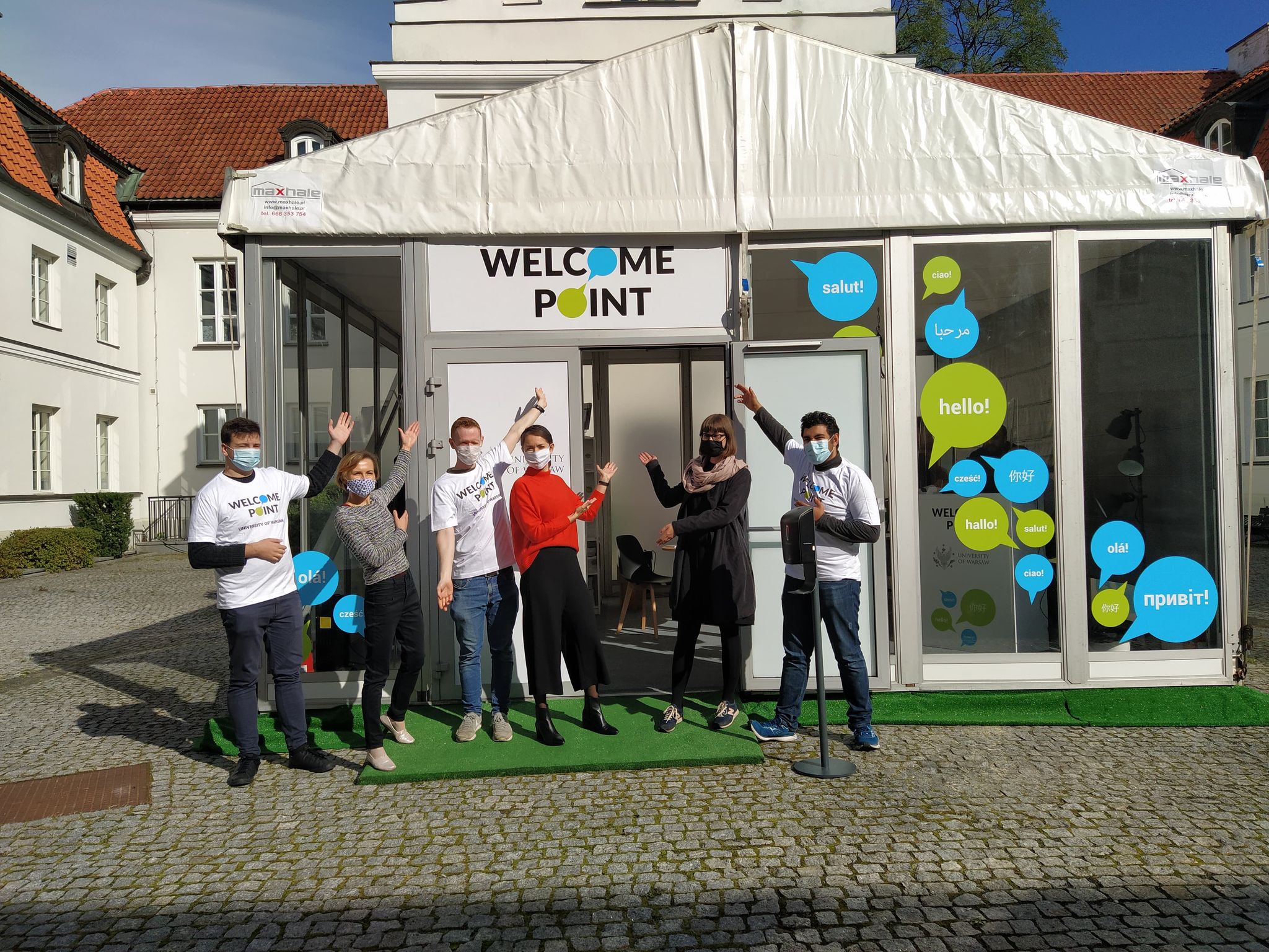Welcome Point w dwóch miejscach | Uniwersytet Warszawski