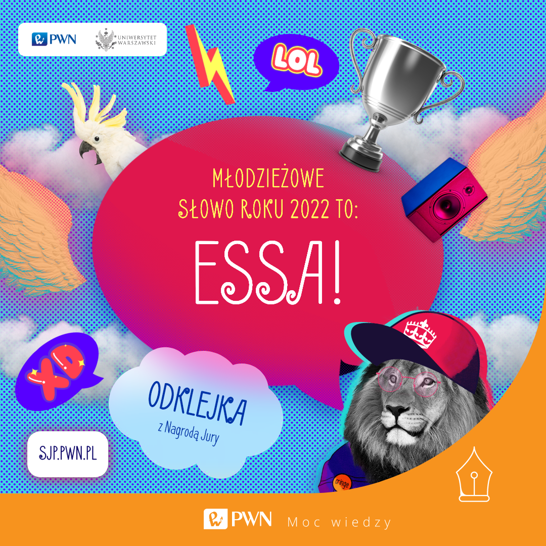 „Essa” Młodzieżowym Słowem Roku 2022 | Uniwersytet Warszawski