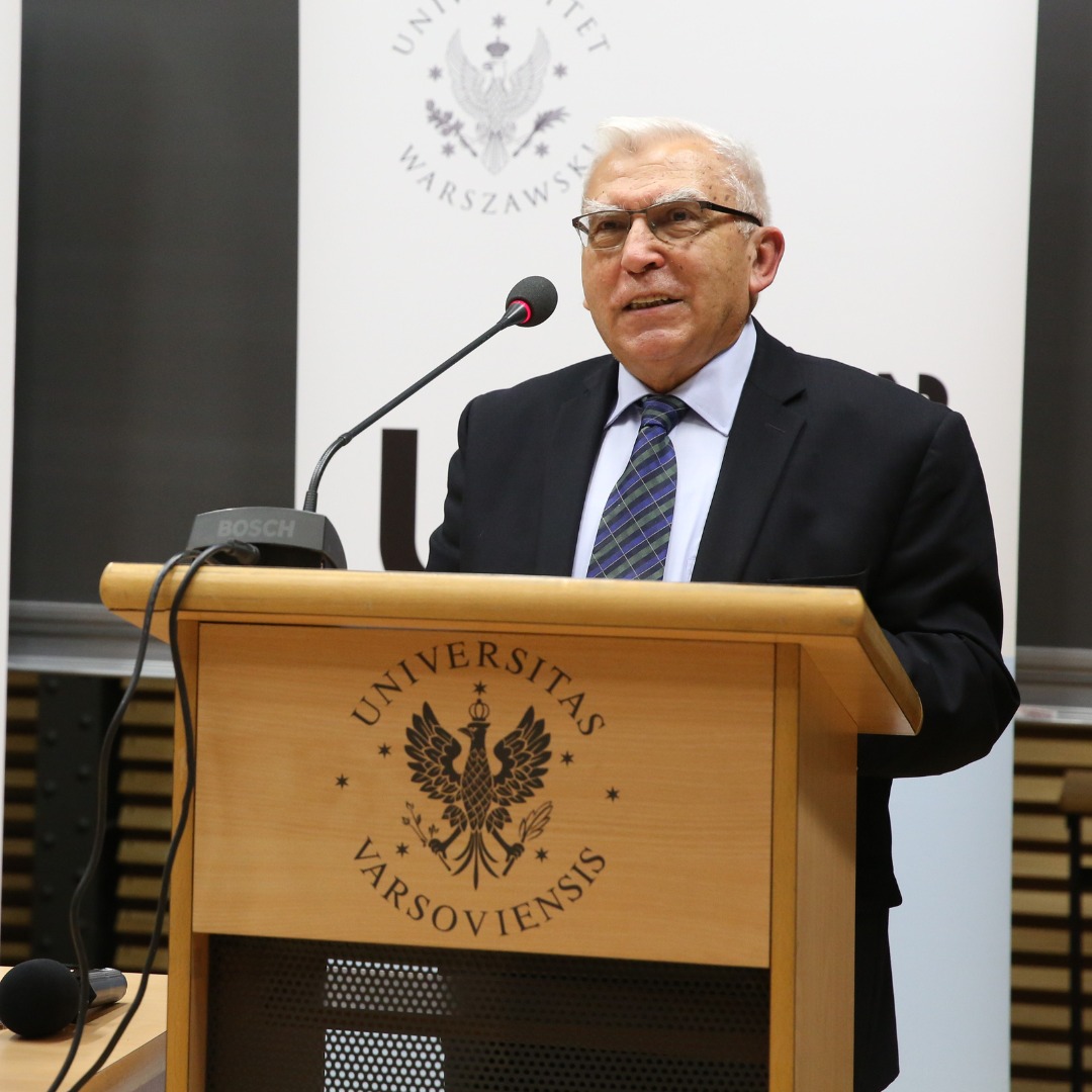 Prof. Adam Daniel Rotfeld o wojnie w Ukrainie | Uniwersytet Warszawski