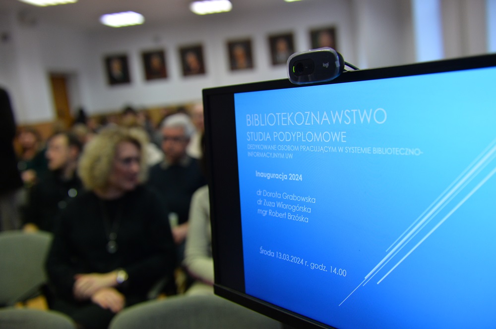 Studia podyplomowe dla bibliotekarzy z UW | Uniwersytet Warszawski